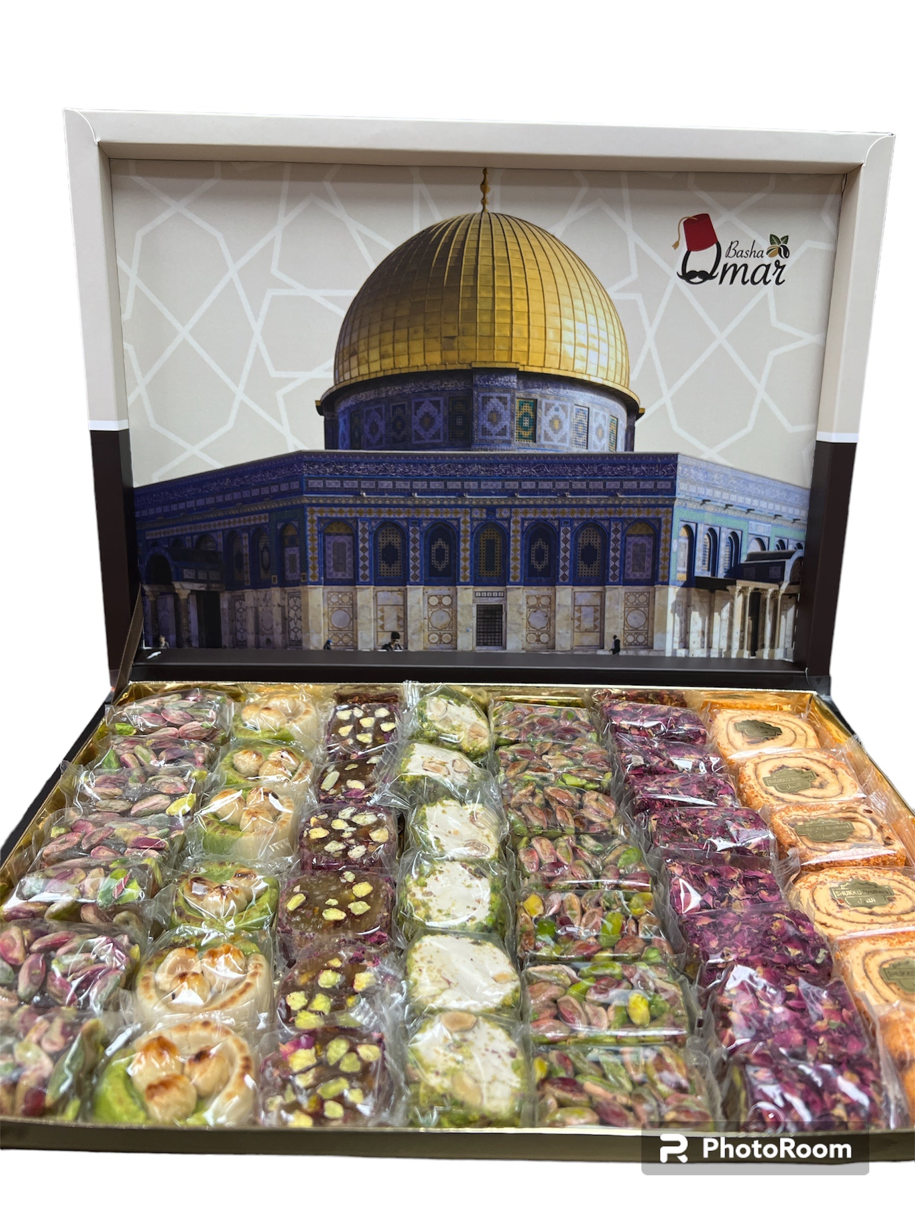 Mixed Palestinian delights (large) – Omar Basha Roastry